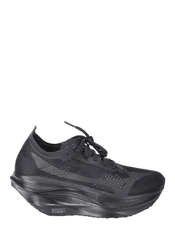 Comme Des Garçons Round Toe Sneakers - Black