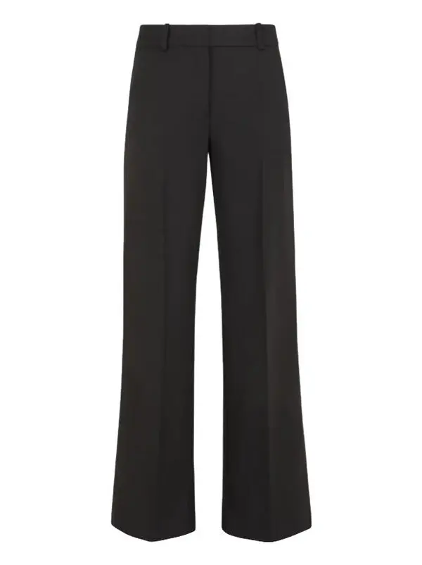 P.a.r.o.s.h Tailored Side-band Trousers - Black
