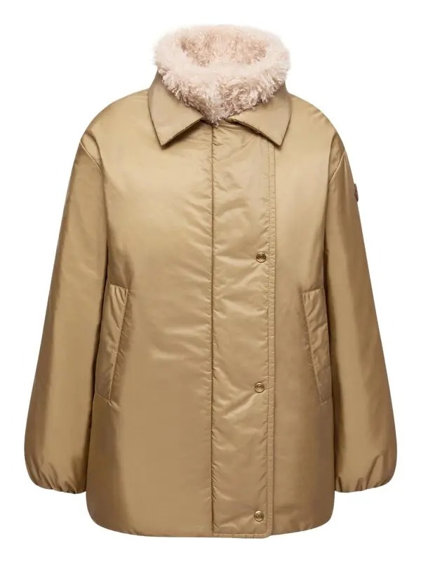 Moncler Voue 3-in-1 Short Down Jacket - Beige