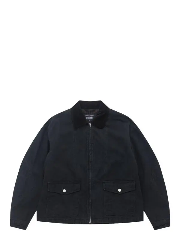 Comme Des Garçons Zip Jacket - Black