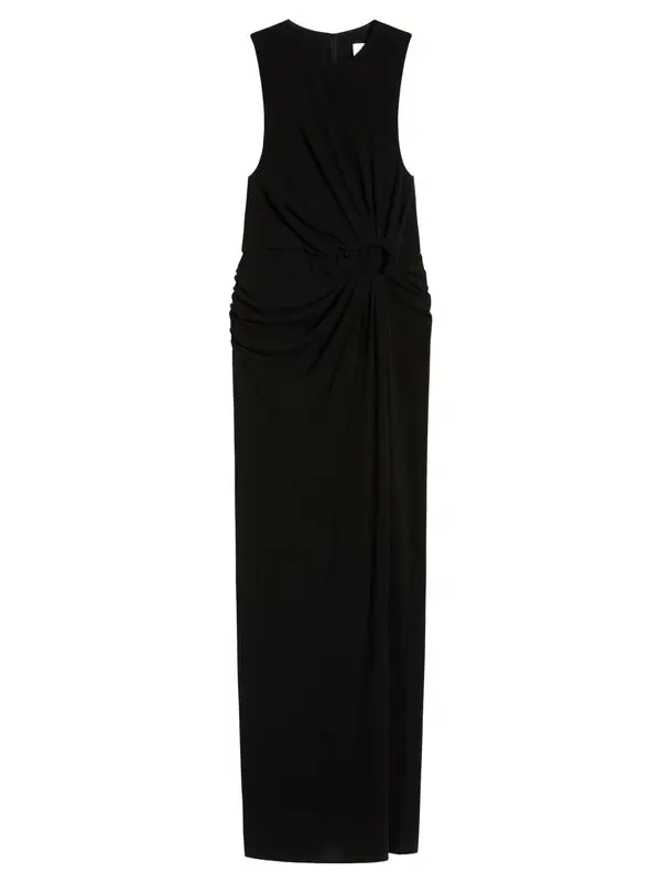 Sportmax Sleeveless Maxi Dress With Hoop Detail - Black