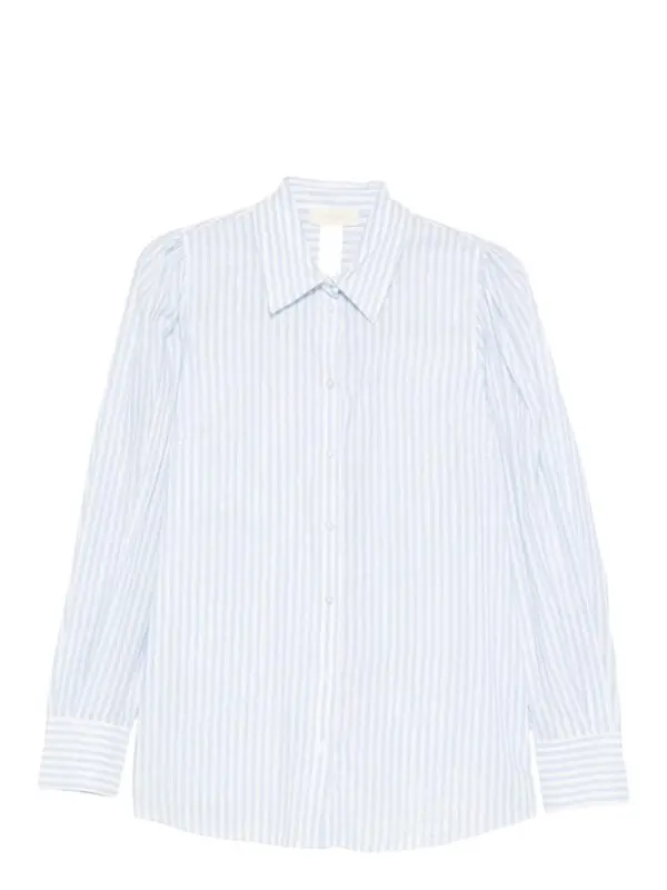 TWINSET Striped Pattern Shirt - White