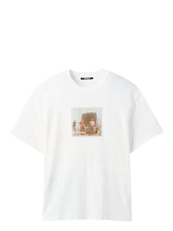 Jacquemus Graphic Printed Crewneck T-shirt - No
