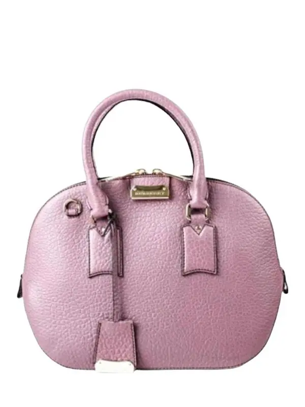 Burberry Logo Handbag - Pink