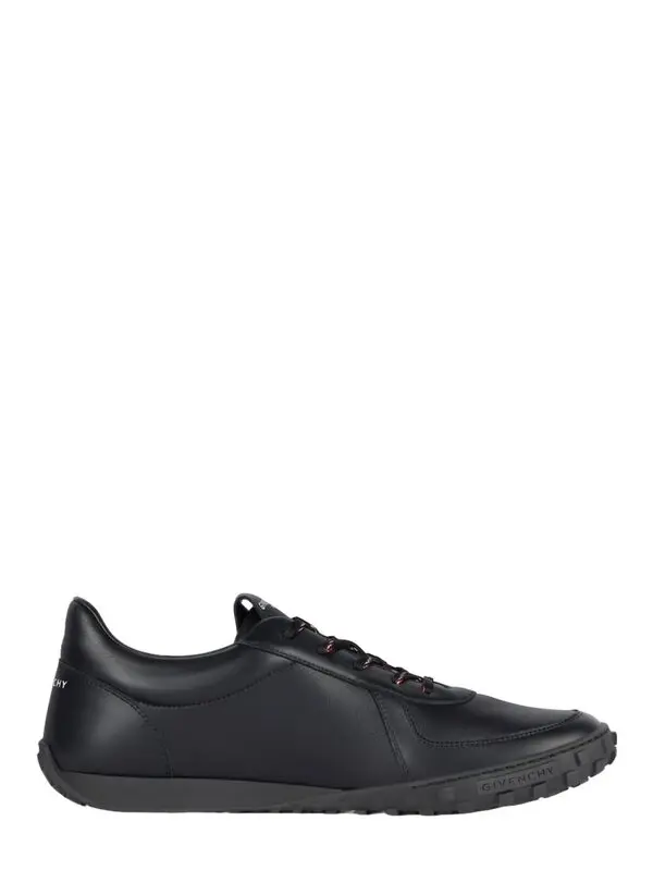 Givenchy Leather Lace-up Sneakers - Black
