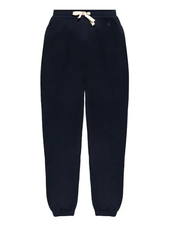 JIL SANDER Drawstring Cuffed Joggers - Navy