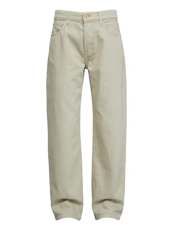 Tove Belted Jeans - Sand-colored