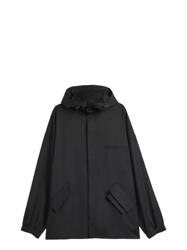 Y3 Three-stripe Hoodie - Black