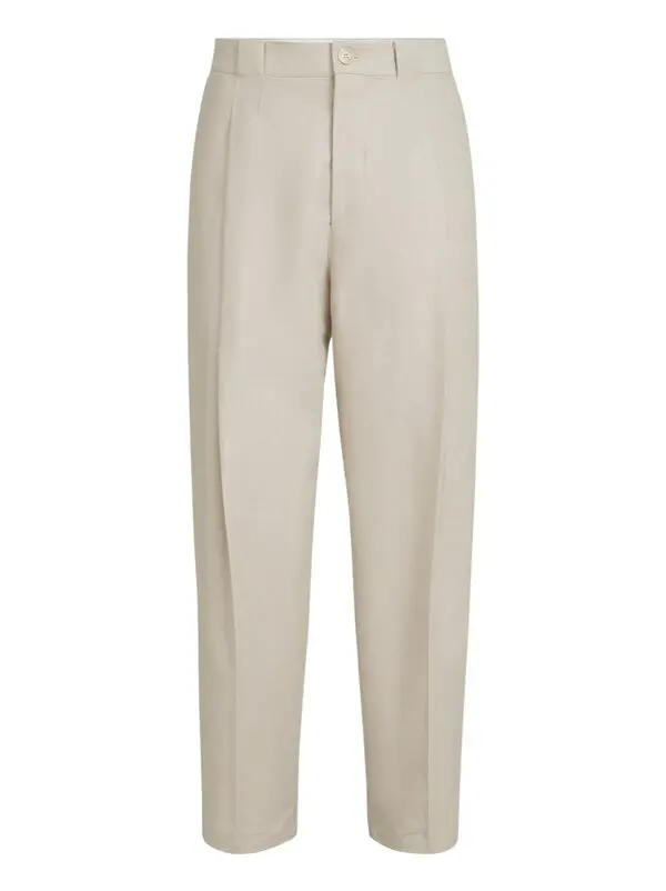 Brunello Cucinelli Pleated Trousers - Nude