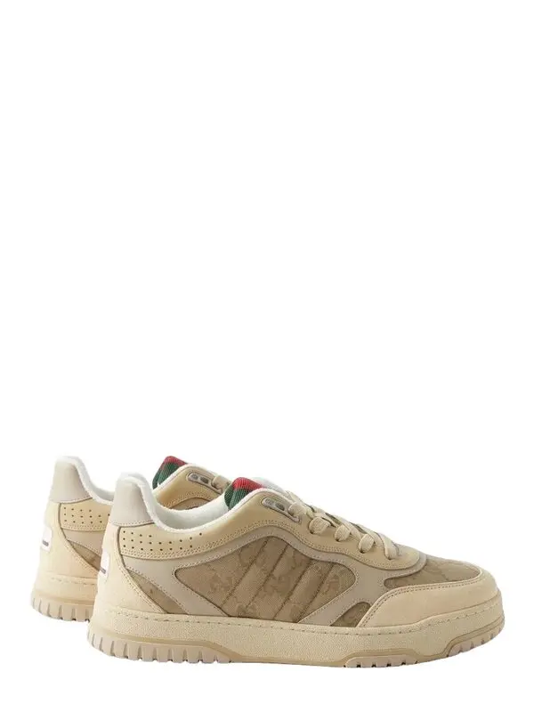 Gucci Re-web Sneakers - Nude