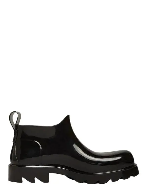 Bottega Veneta Ridged Slip-on Ankle Boots - Black