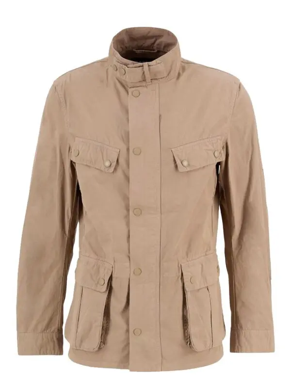 Barbour Four-pocket Stand-collar Jacket - Nude