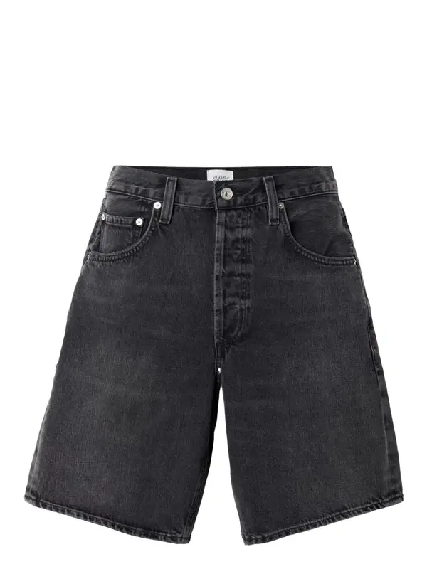Citizens Of Humanity Ayla Denim Shorts - Vintage Black