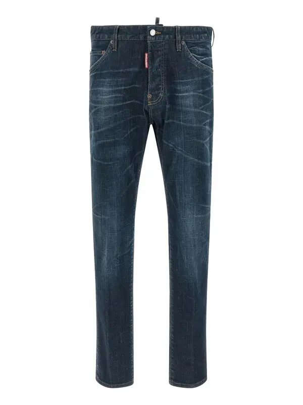 Dsquared2 Teddy Vintage Effect Jeans - Black