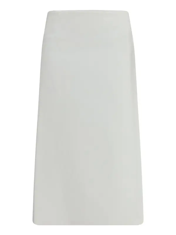 RIER Bonded Mid Skirt - White