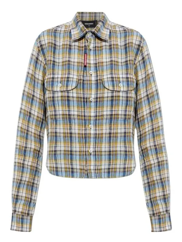 Dsquared2 Plaid Buttoned Shirt - Multicolor