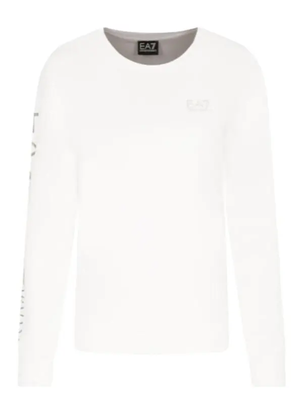 EA7 Long Sleeve T-shirt - White