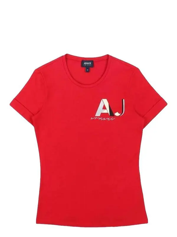 Emporio Armani Logo T-shirt - Red