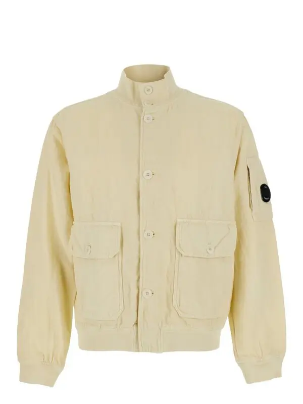C.P. COMPANY Lino Utility Jacket - Nude