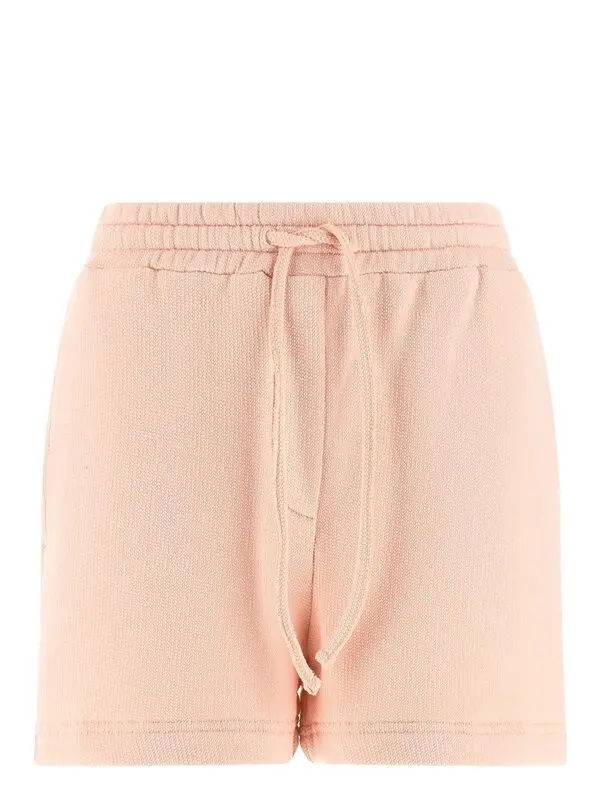 Dolce & Gabbana Logo Patch Shorts - Nude