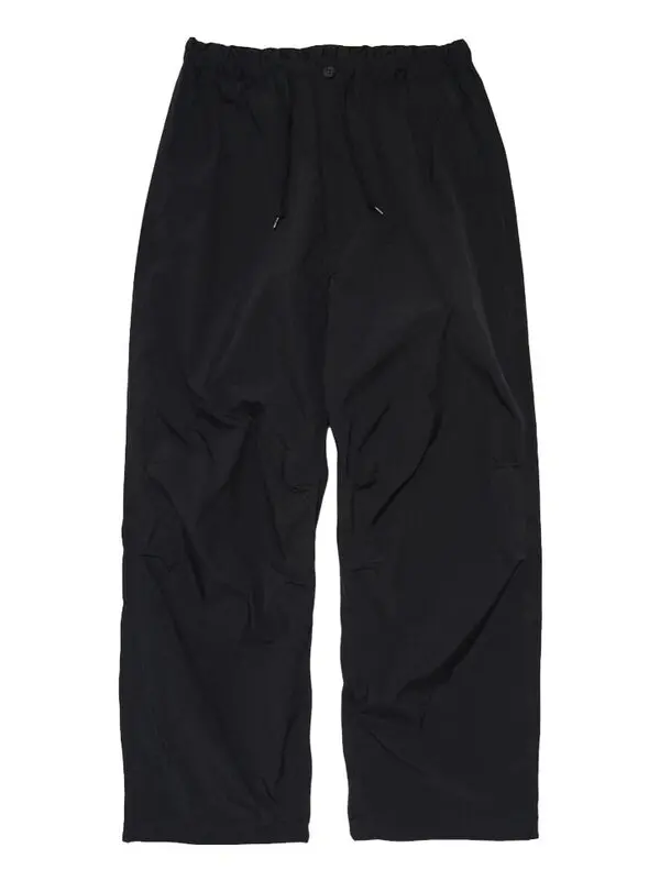Comme Des Garçons Drawstring Waist Casual Pants - Black