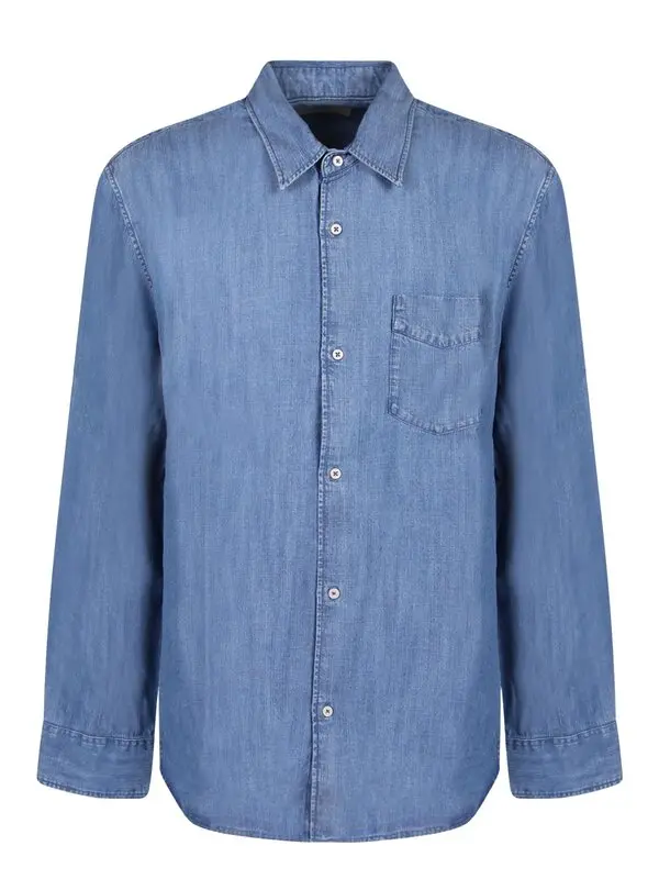 Officine Générale Chest-pocket Button-up Shirt - No