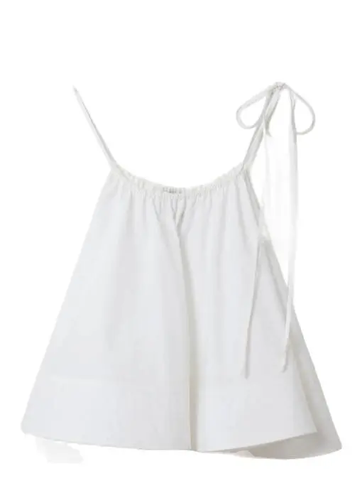 Stella McCartney Tied-straps Sleeveless Top - Pure White