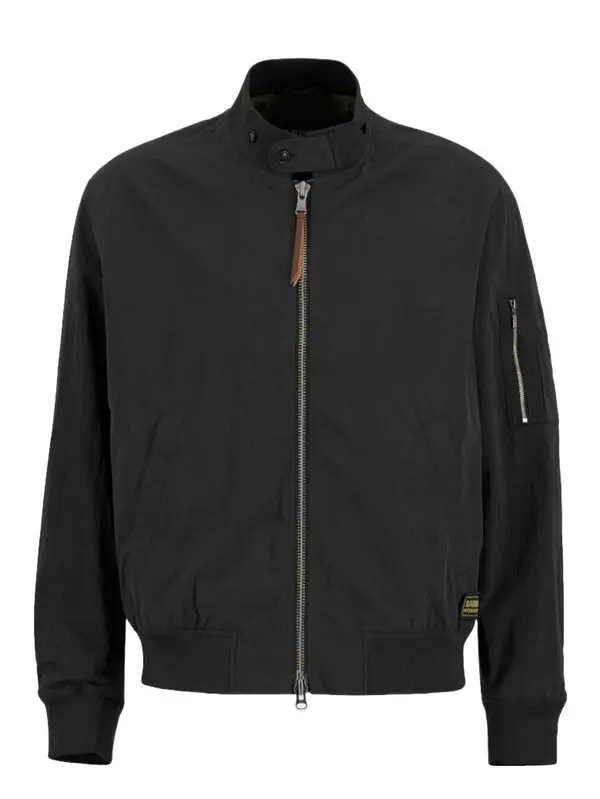 Barbour Fenton Bomber Jacket - Black
