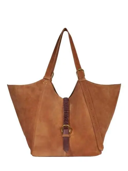 Jérôme Dreyfuss Joseph M Leather Shoulder Bag - Brown