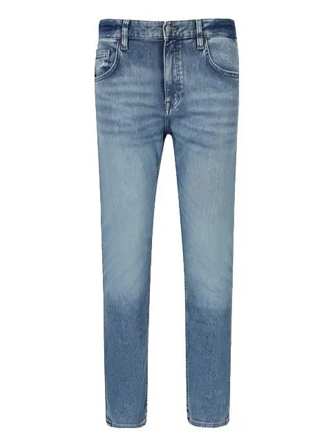 Hugo Boss Buttoned Jeans - Light Blue