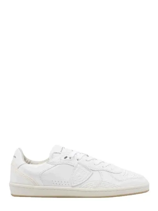 Philippe Model Lace-up Sneakers With Logo Detail - White