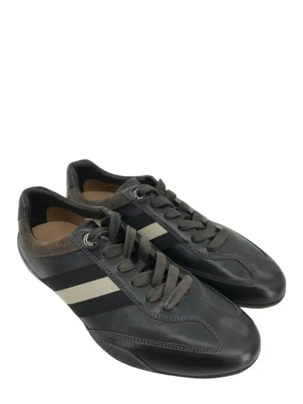 Bally Logo Casual Sneakers - Black