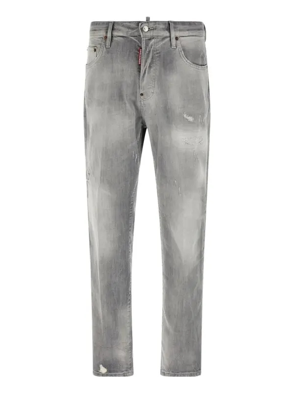Dsquared2 642 Distressed Jeans - Grey