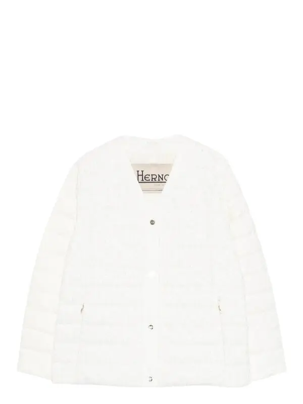 Herno Quilted Puffer Jacket - White
