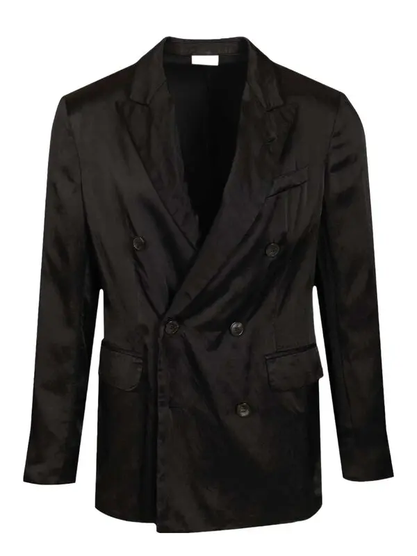 Dries Van Noten Balto Double-breasted Blazer - Black