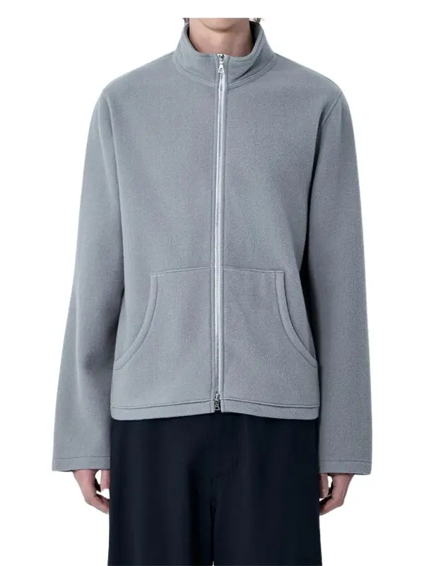 RIER Full-zip Fleece Jacket - Grey