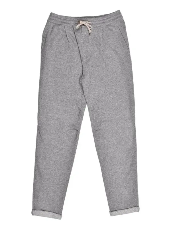 Brunello Cucinelli Drawstring Casual Pants - Gray