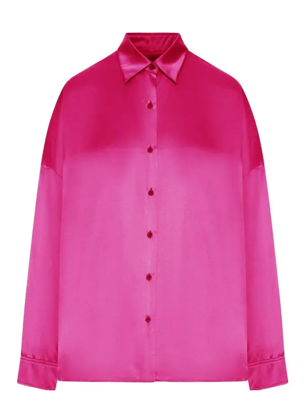Dries Van Noten Casia Oversized Shirt - Pink