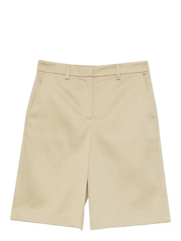 Patrizia Pepe Tailored Shorts - Nude