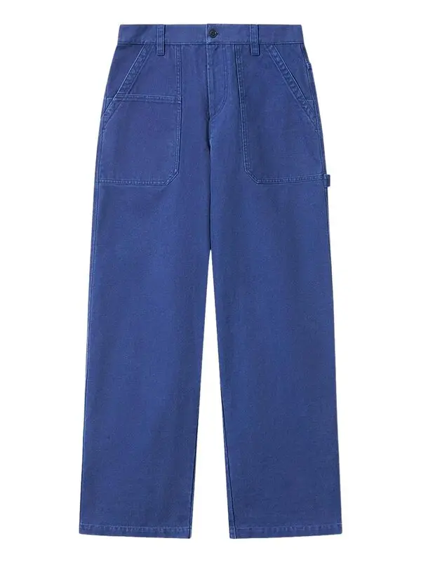 Isabel Marant Étoile Abloom Cotton Trousers - Indigo