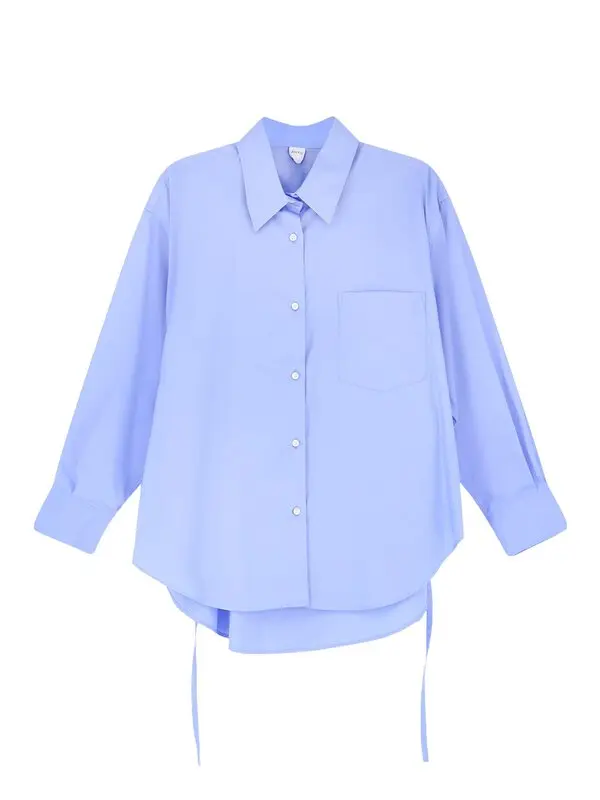 Aspesi Patch Pocket Button-up Shirt - Blue