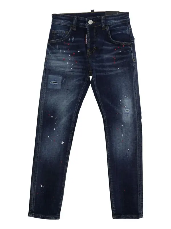 Dsquared2 Belt Loop Jeans - Black