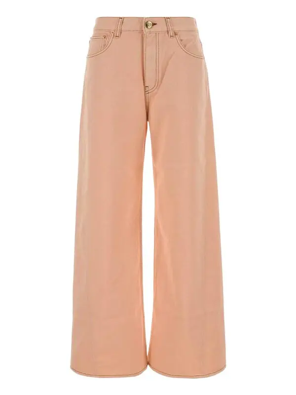 BLAZÉ MILANO Clapotis Wide-leg Jeans - Nude