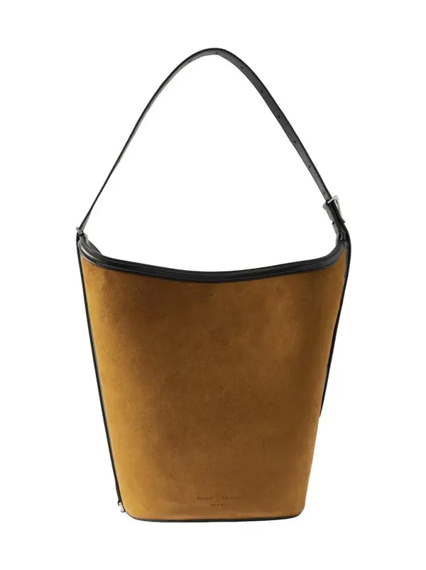 Proenza Schouler Brant Suede Bucket Bag - Brown