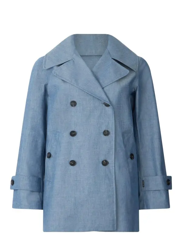 SAVE THE DUCK Double Breasted Casual Jacket - Blue