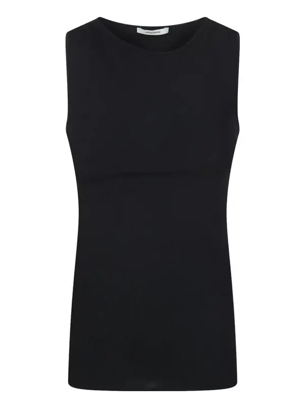 ENTIRE STUDIOS Crew Neck Vest - Black