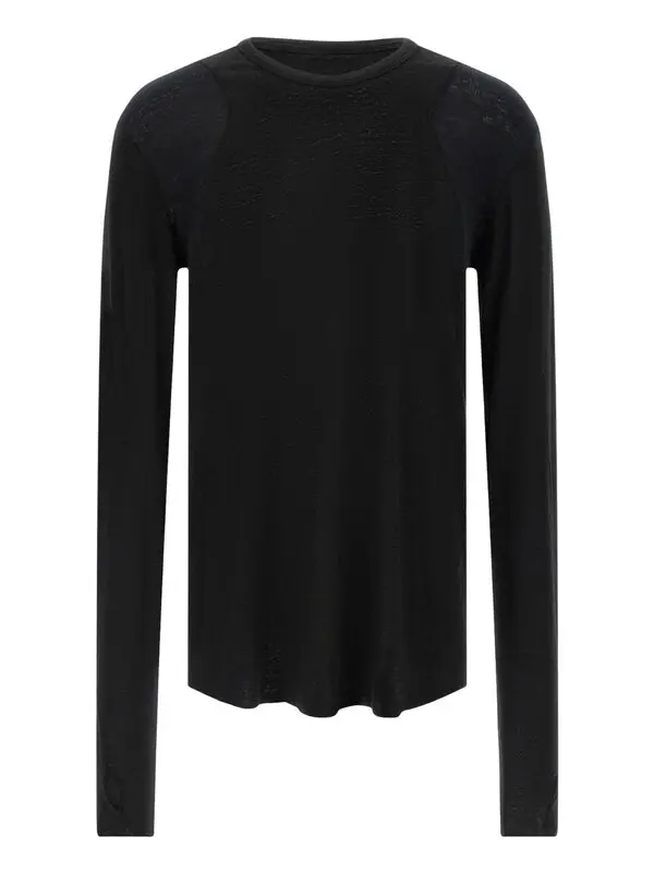 THOM KROM 932 Long Sleeve T-shirt - Black