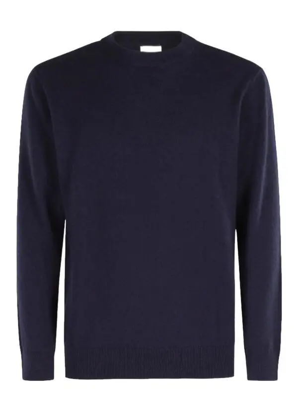 Eleventy Cashmere Crew-neck Sweater - Black