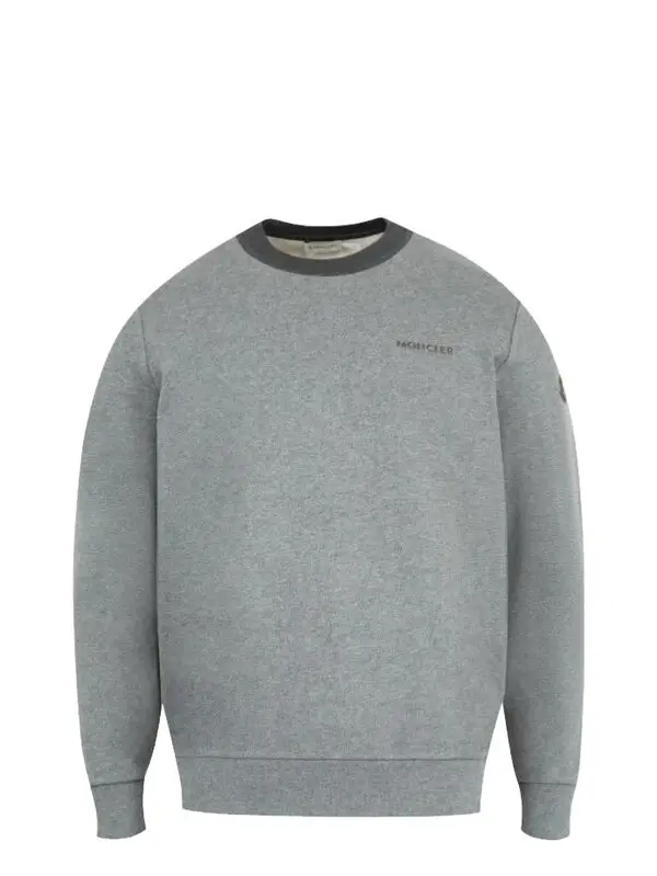 Moncler Logo-patch Sweatshirt - Gray