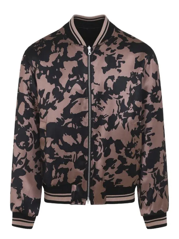 Dries Van Noten Reversible Bomber Jacket - Black